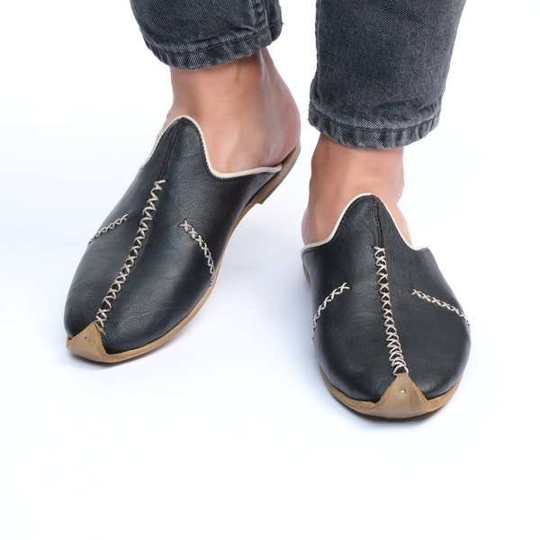 Leather Mules - Etsy