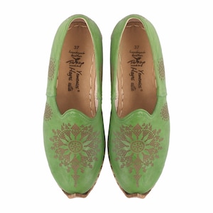 Handmade Grounding Leather Shoes - Eco-friendly, Versatile Women's ...
