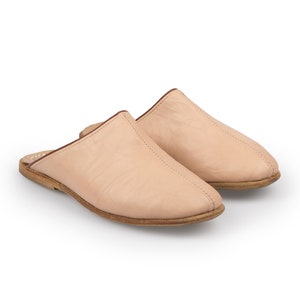 Handmade Leather Mules: Classic Turkish Slip-on Loafers - Etsy