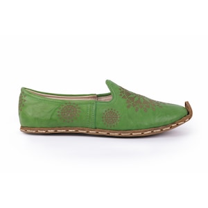 Handmade Grounding Leather Shoes - Eco-friendly, Versatile Women's ...