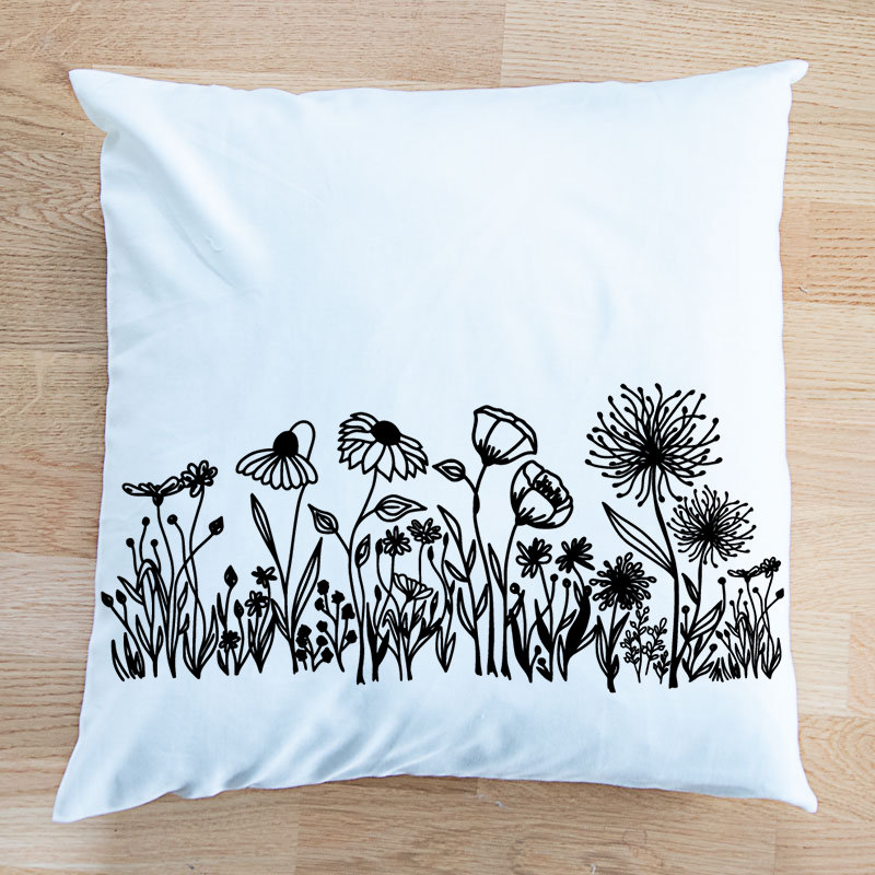 Plotterdatei - Blumenwiese - Etsy.de
