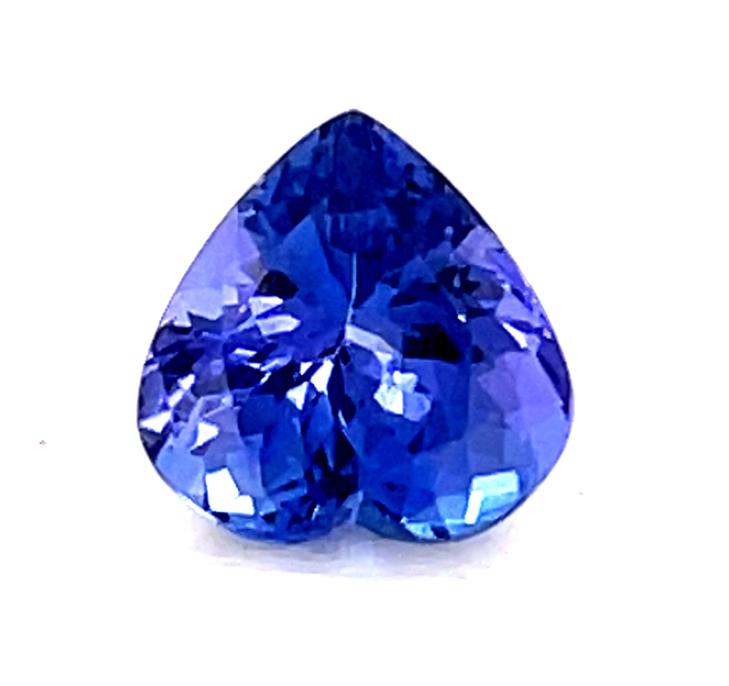 TANZANITA AZUL/ 3.14 Quilates AAA Piedra preciosa de tanzanita | Etsy