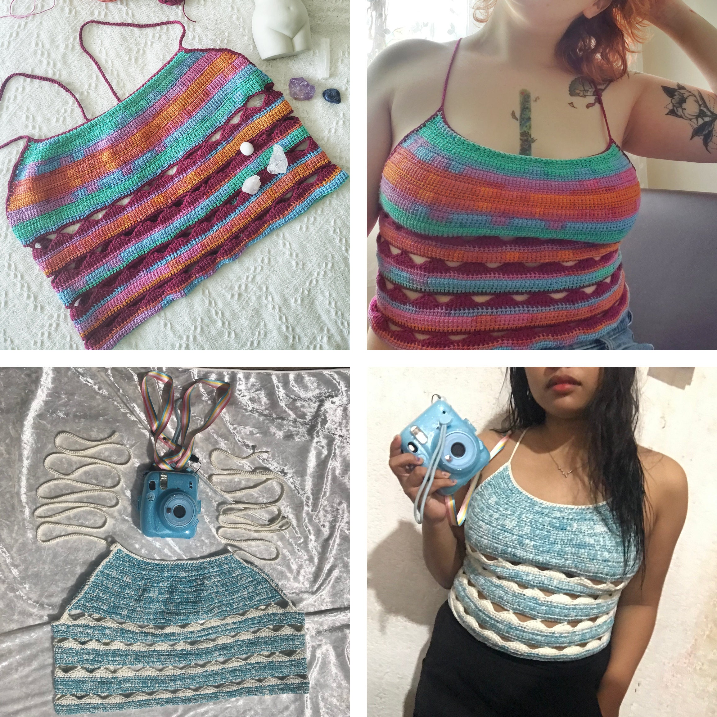 Neptune Top Crochet Pattern Custom Pattern - Etsy