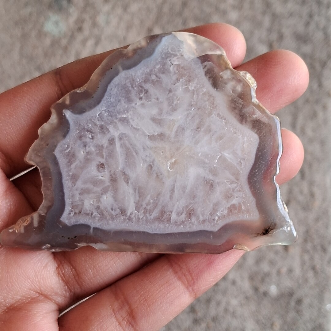 Gorgeous Brazilian Agate Slab, Crystal Plate, Agate Slice, 175 Cts ...