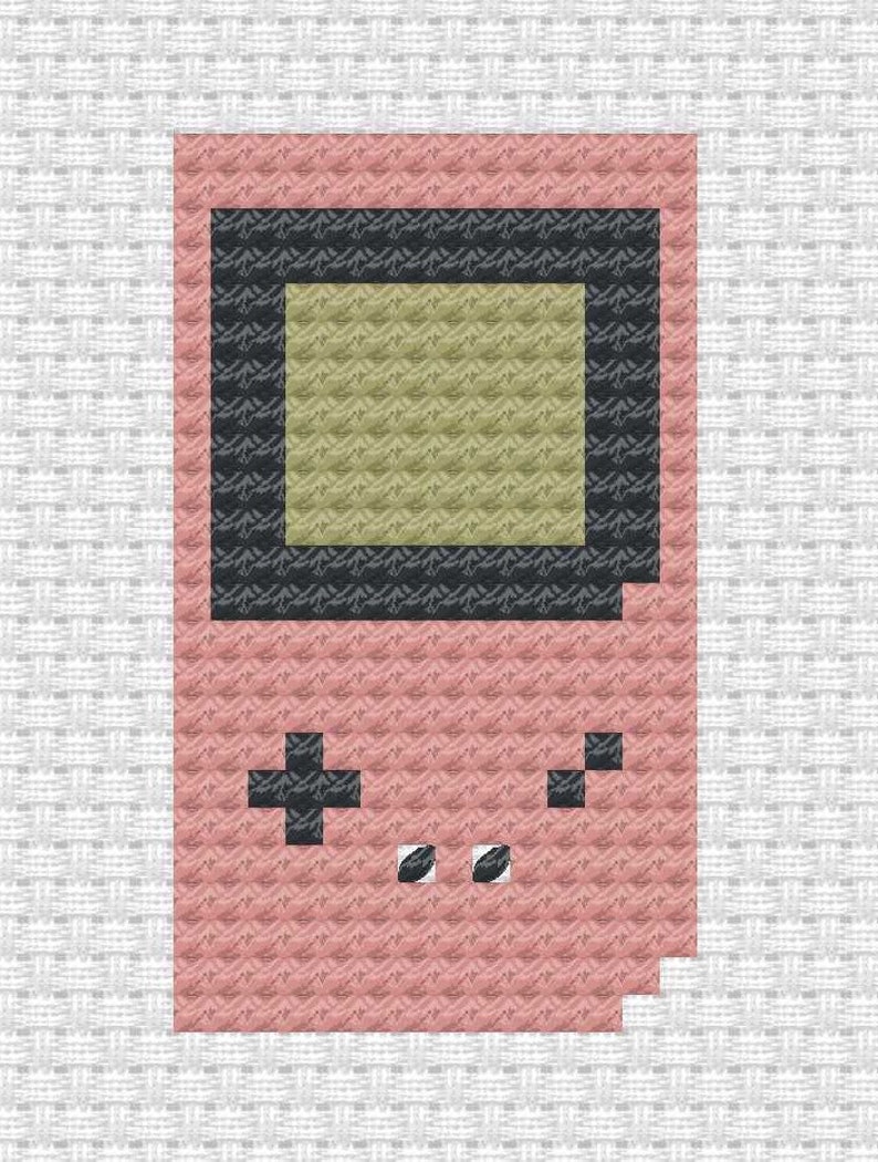 Retro Game Console Cross Stitch Pattern - Etsy