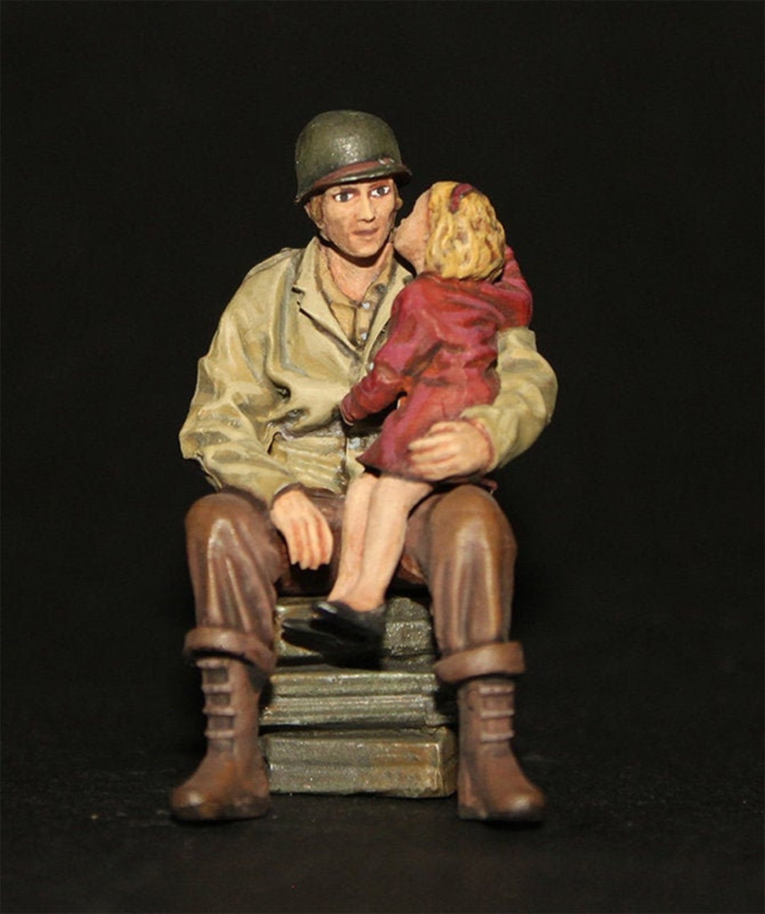 1/35 Scale Hand Painted 2 Resin Figures thank - Etsy