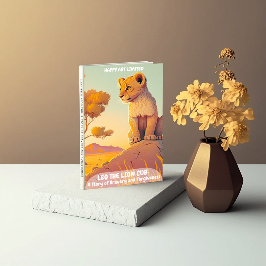 Children's Printable Digital Book | Leo the Lion Cub: A Story of ...