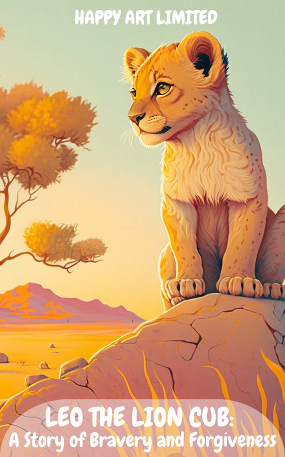 Children's Printable Digital Book Leo the Lion Cub: A - Etsy