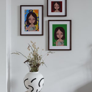 EMMA CHAMBERLAIN Illustrated Portrait Printable Poster Emma Chamberlain ...