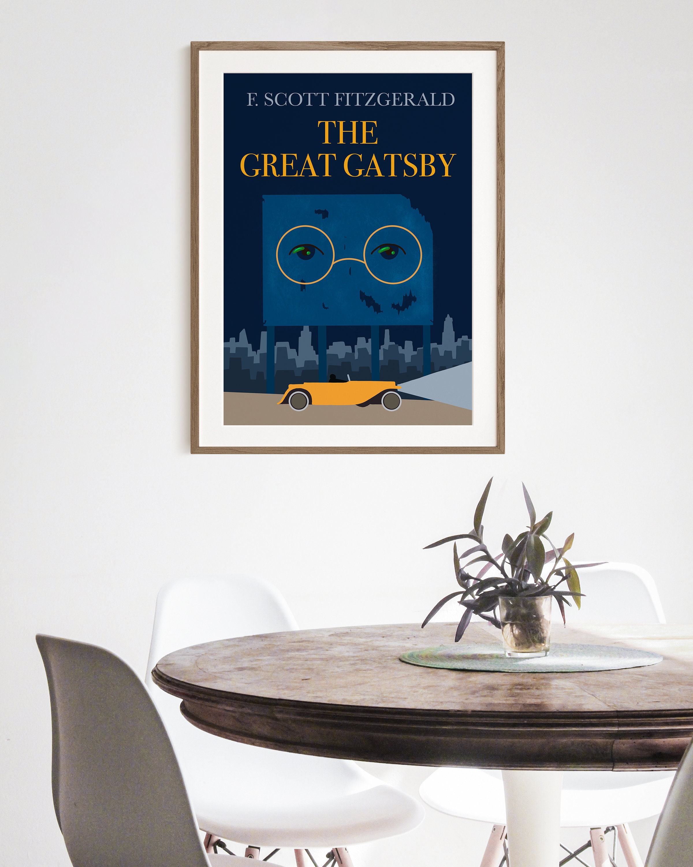 Printable the Great Gatsby Poster Print Fitzgerald Wall Art - Etsy
