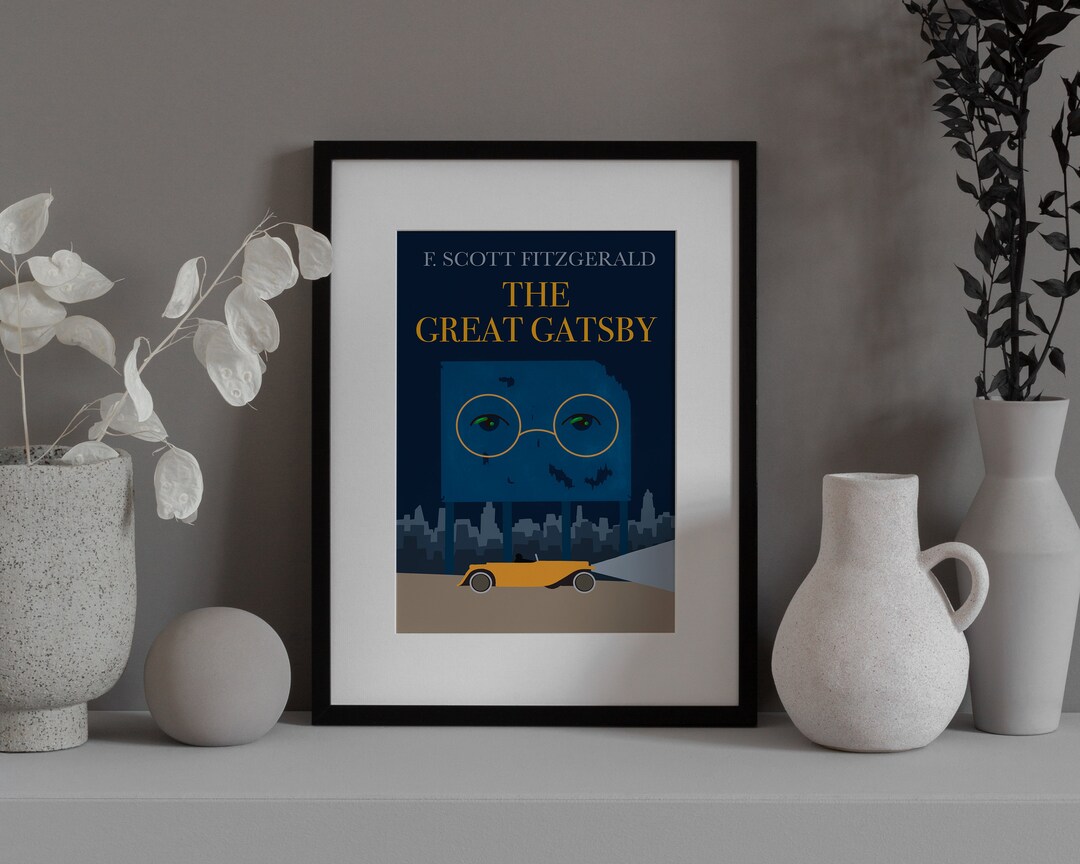 Printable the Great Gatsby Poster Print, Fitzgerald Wall Art Prints ...