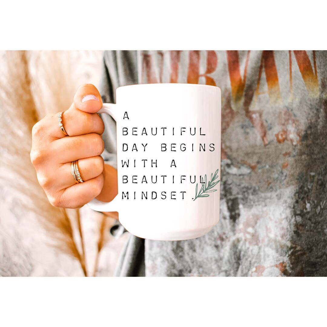 The Morning MINDSET Mug - Mental Health, Law of Attraction ...