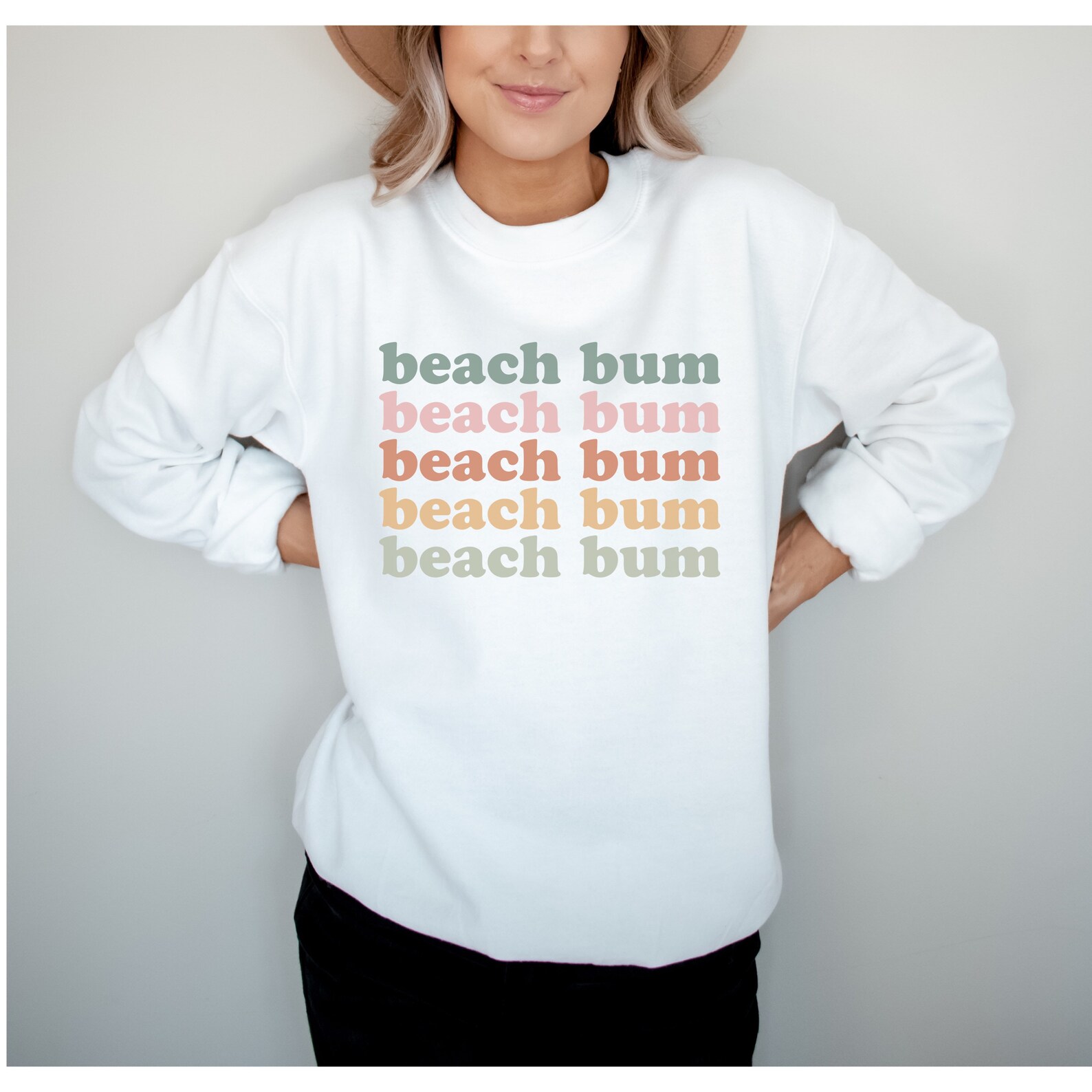Beach Bum Sweatshirt Gift for Beach Lover Beach Hoodie - Etsy