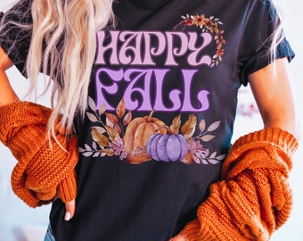 Fall Heart Shirt, Love Fall Y'all Shirt, Pumpkin Fall Shirt, Hello ...