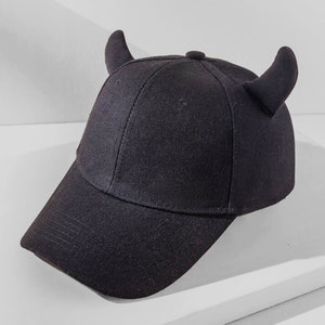 Devil Horn Hat Devil for Halloween Costume Halloween Gift for Devil Hat ...