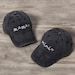 MAMA and MINI Matching Baseball Hats Embroidered Mother - Etsy