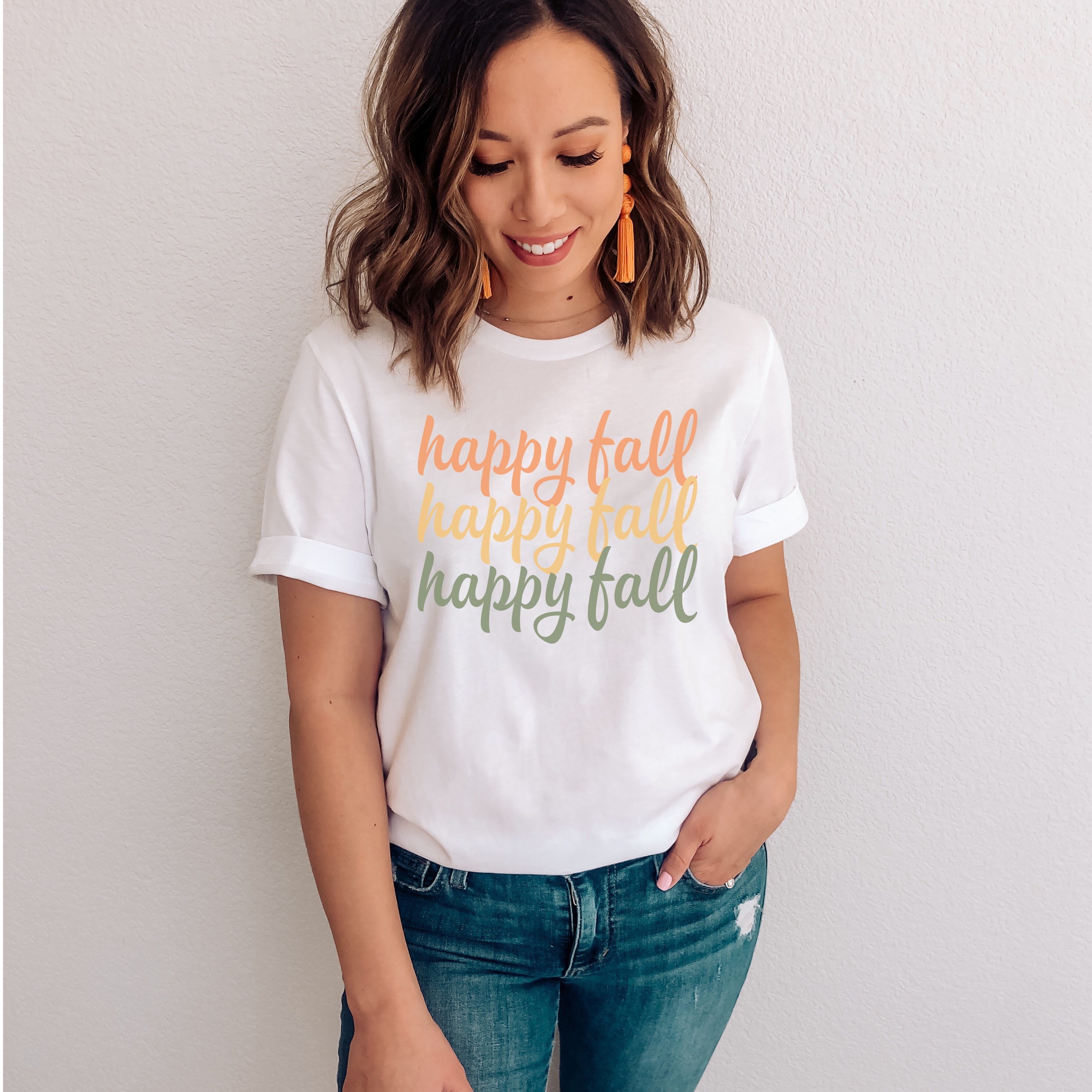 Fall Shirts Fall Tshirt Fall Shirts Women Cute Fall Shirts | Etsy