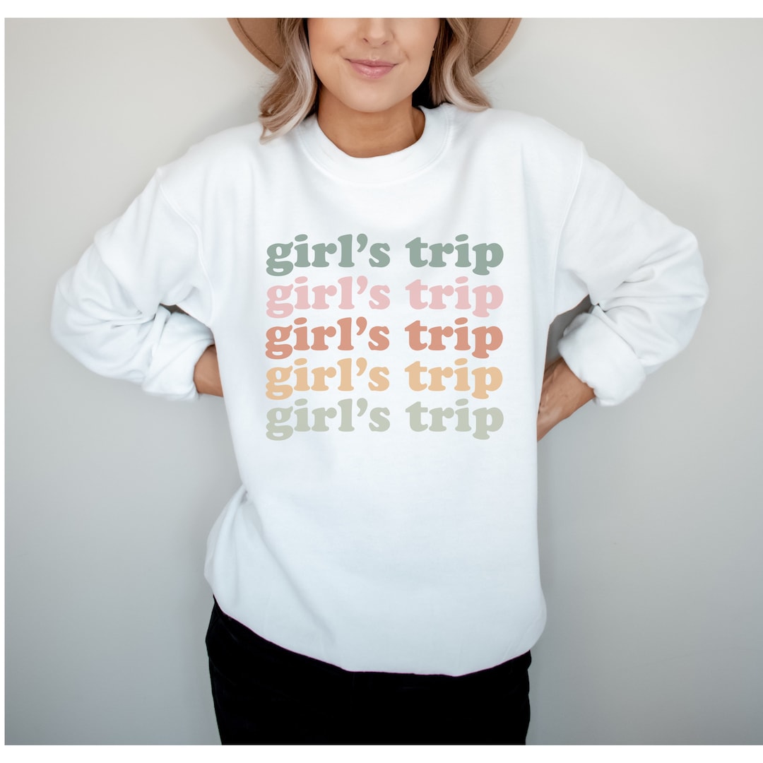 Girls Trip Cheaper Than Therapy Hoodie, Funny Sweatshirt for Girls ...