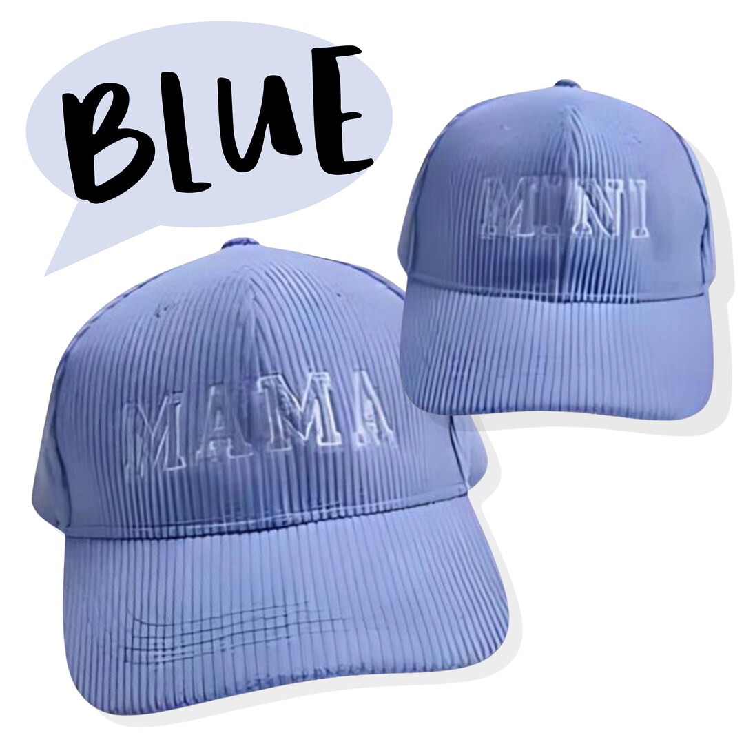 MAMA and MINI Matching Baseball Hats, Embroidered Mother Daughter Hat ...