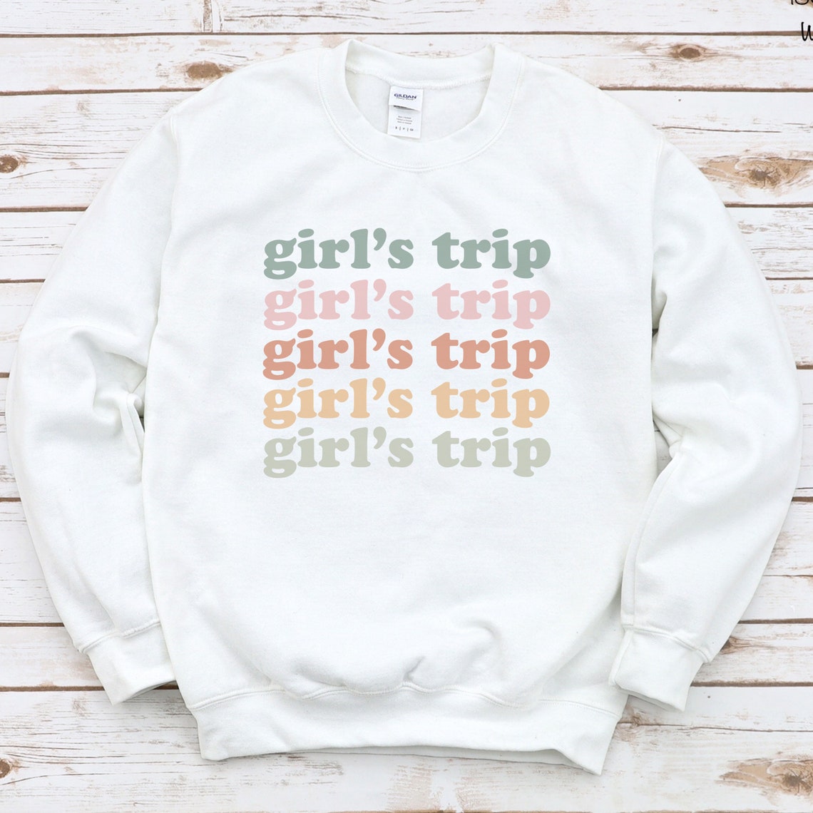 Girls Trip Cheaper Than Therapy Hoodie, Funny Sweatshirt for Girls ...