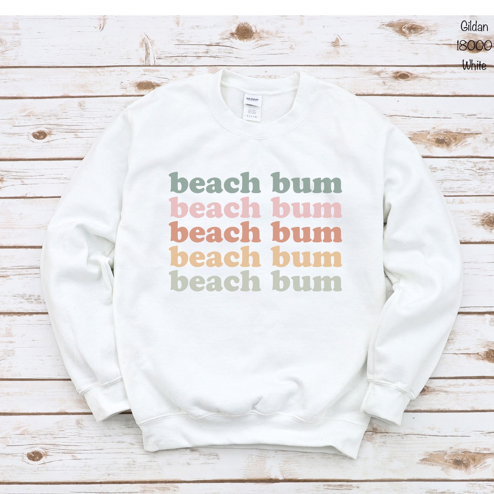 Beach Bum Sweatshirt Gift for Beach Lover Beach Hoodie - Etsy