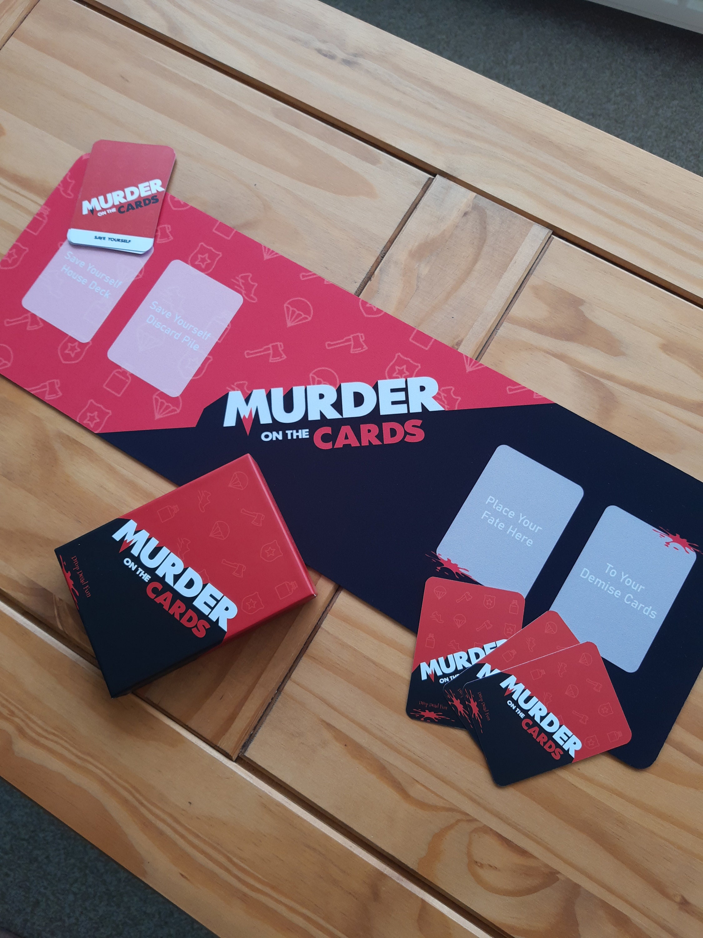 Murder on the Cards kickstarter Edition - Etsy UK