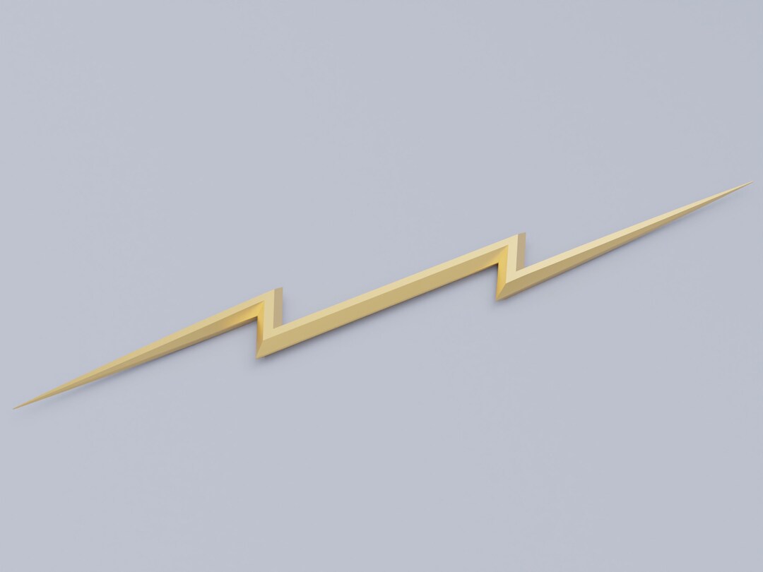 Zeus' Lightning Bolt Thor: Love and Thunder 3D Printing - Etsy