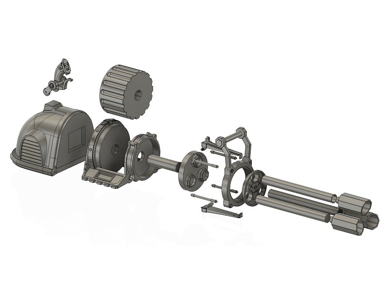 Jinx's Machine Gun pow Pow Arcane / League | Etsy