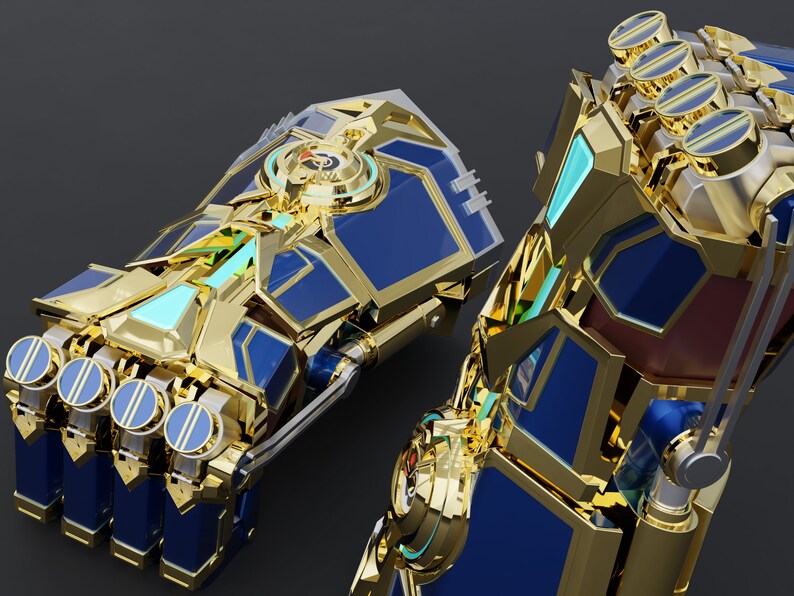 Vi's Atlas Gloves / Gauntlets Arcane 3D Printing Files - Etsy