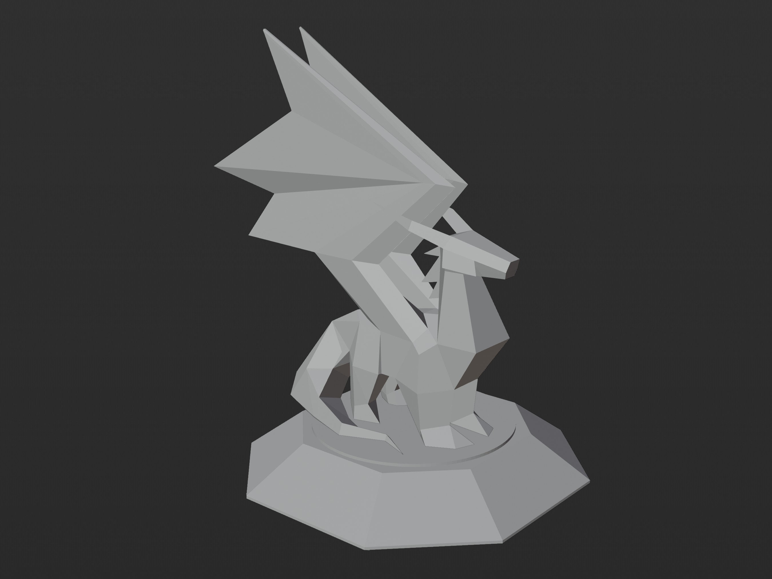 Crystal Dragon Statue Spyro the Dragon 3D Printing Files - Etsy