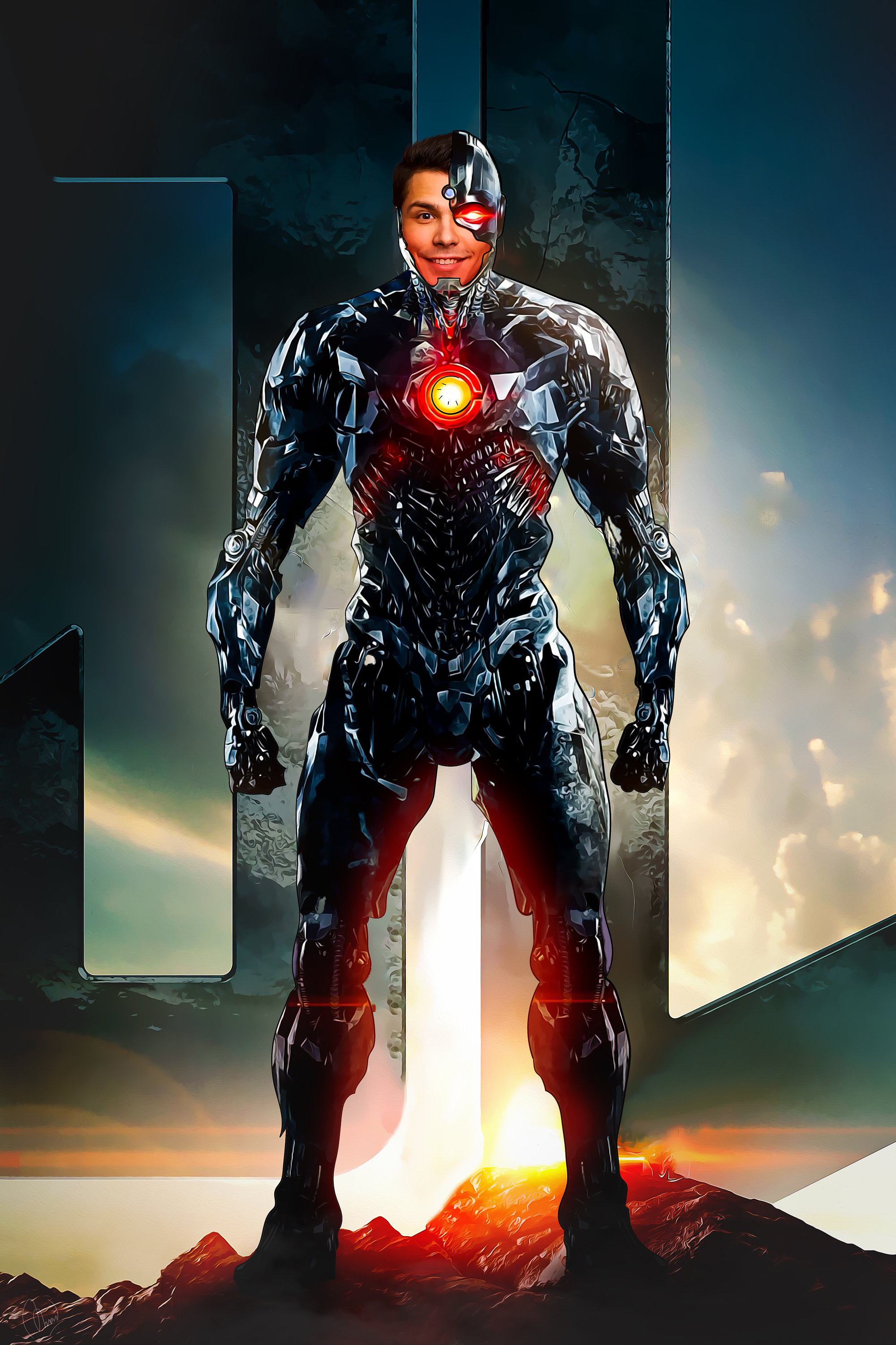 Superhero Portrait From Your Photo, Custom Family Superhero Portrait ...