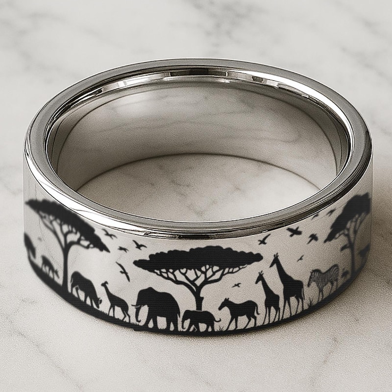 Sterling Animal Wedding Rings - Etsy