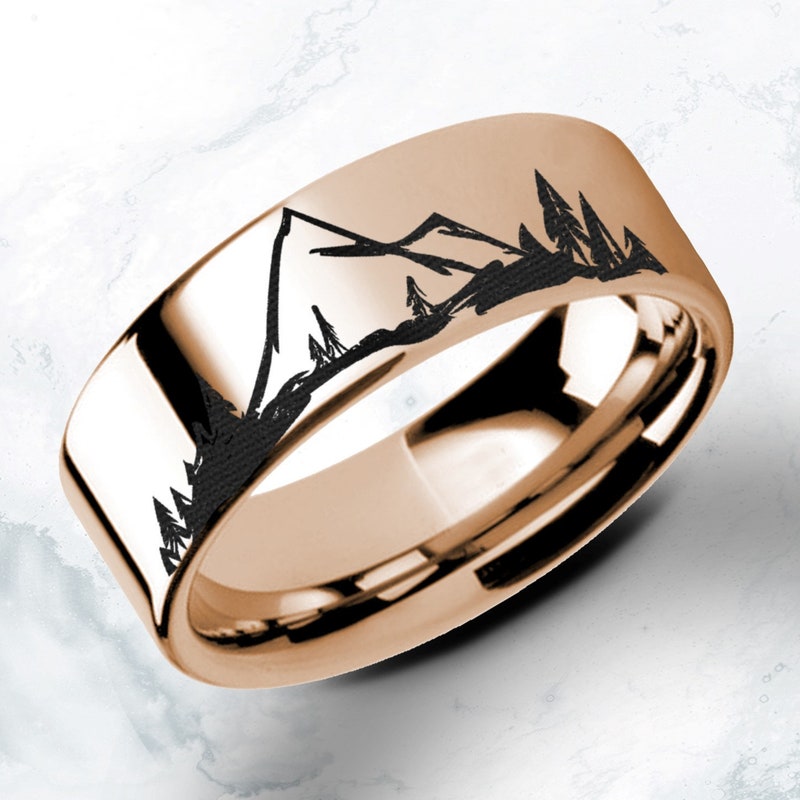 Mountain Ring - Etsy