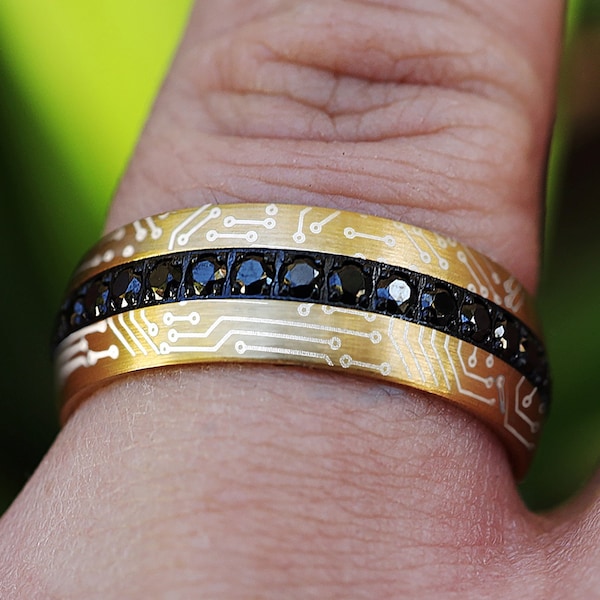 Circuit Board Ring - Etsy