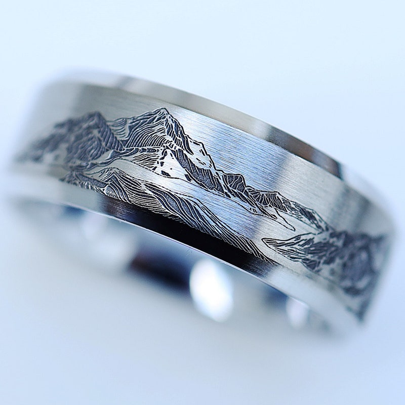 Silver Mountain Man Coin - Etsy