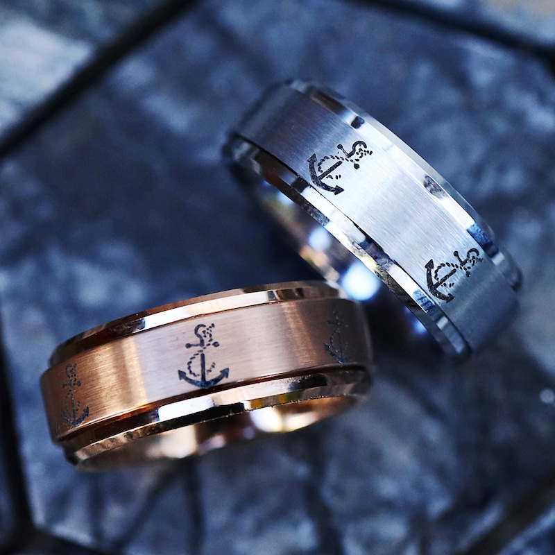 Anchor Ring - Etsy