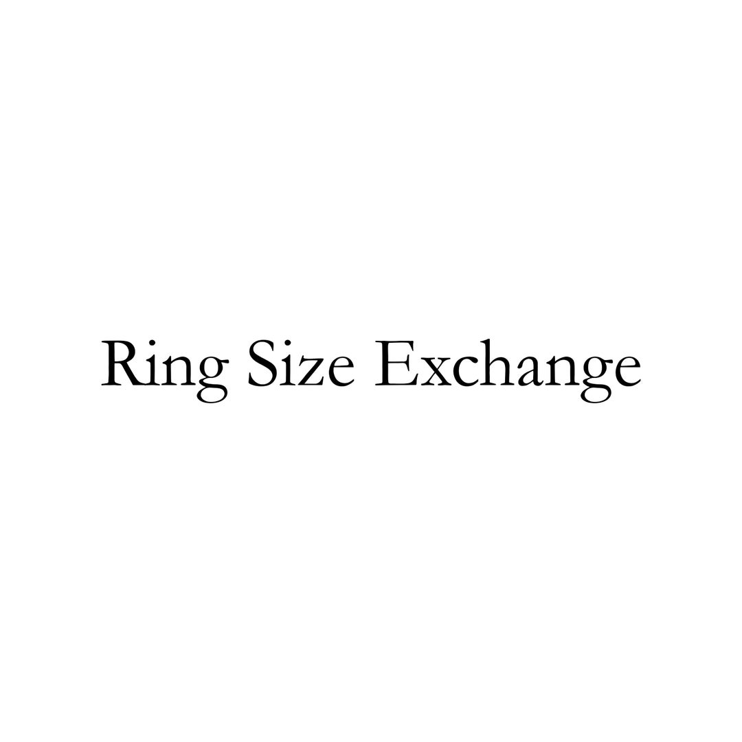 Ring Size Exchange - Etsy