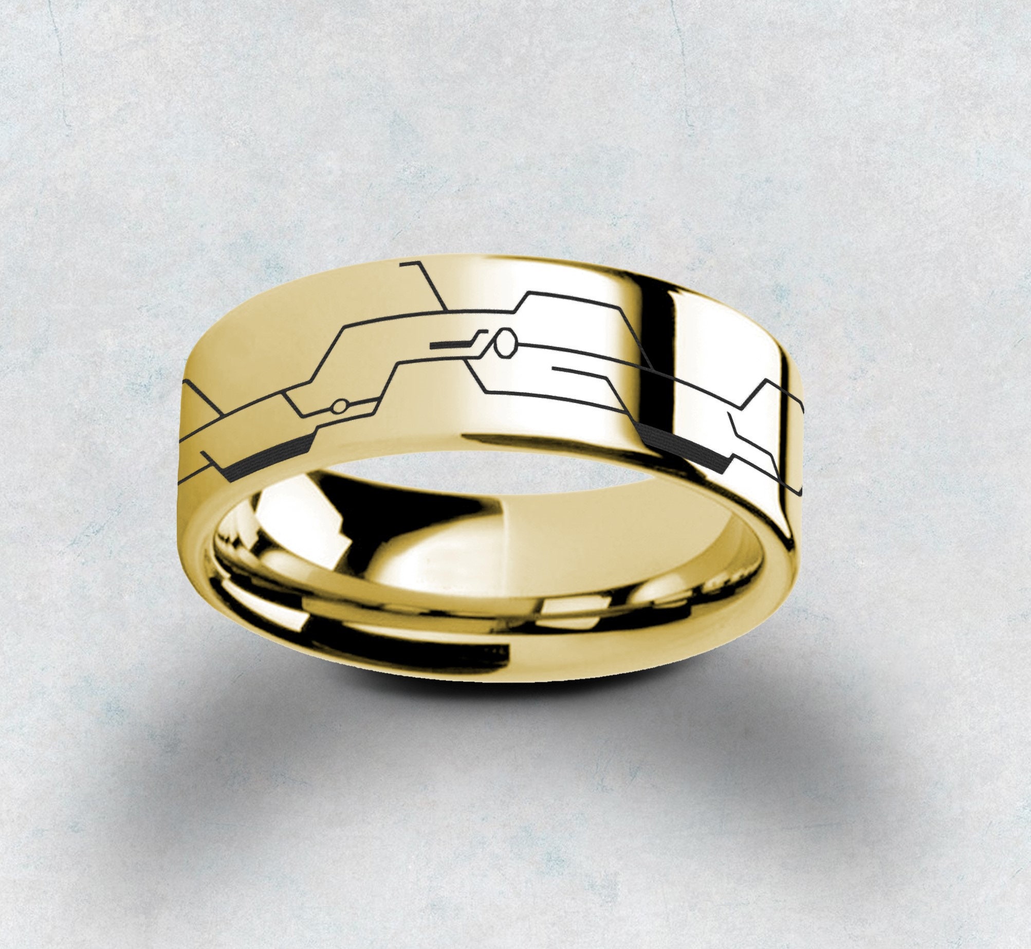 Personalized Engraved Nier Automata Ring 2B Android Ring - Etsy