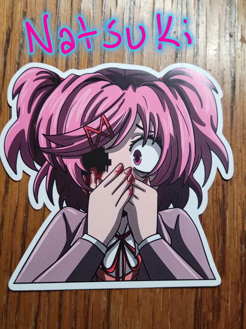 DDLC (doki Doki Literature Club) Stickers/die Cut/vinyl/weatherproof - Etsy