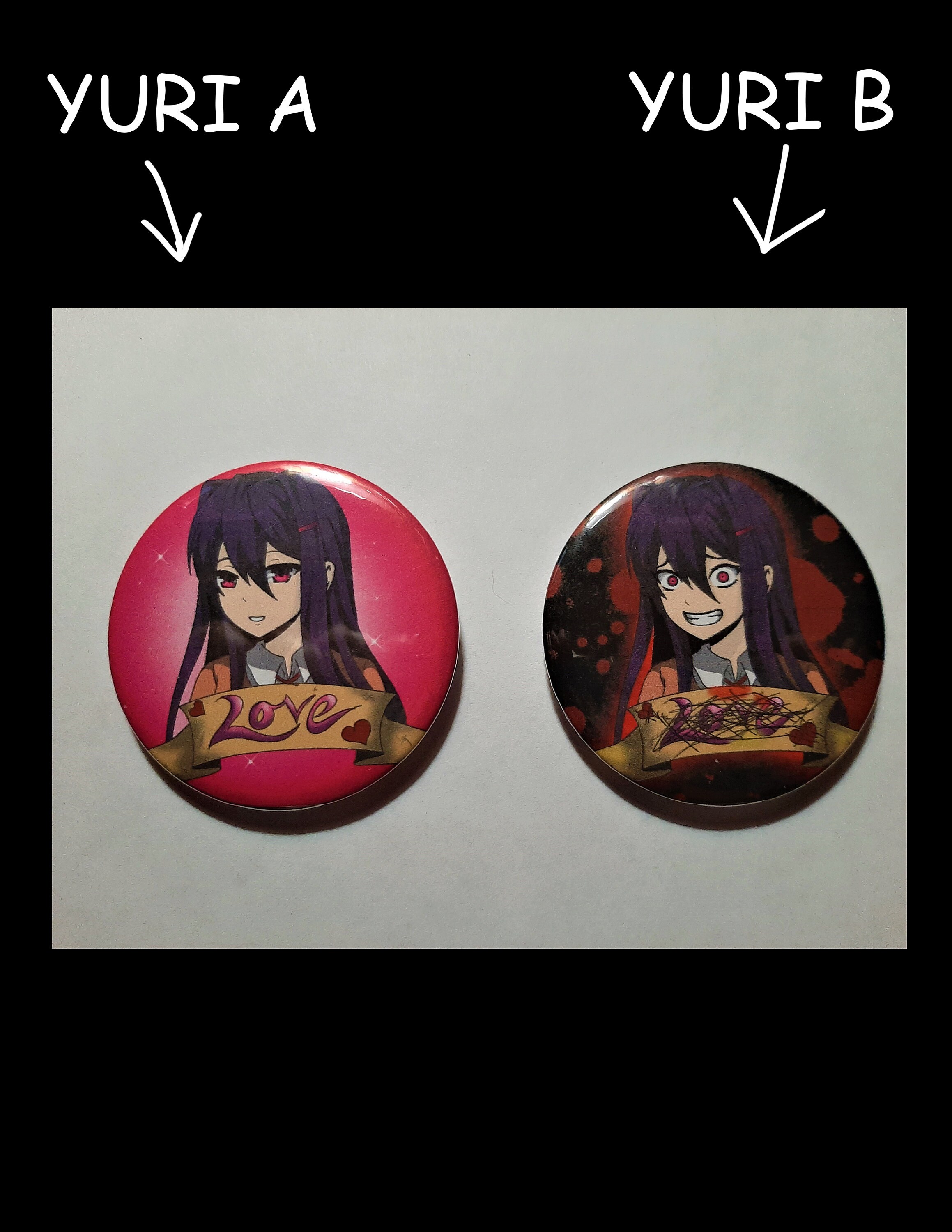 DDLC doki Doki Literature Club Buttons/pins - Etsy