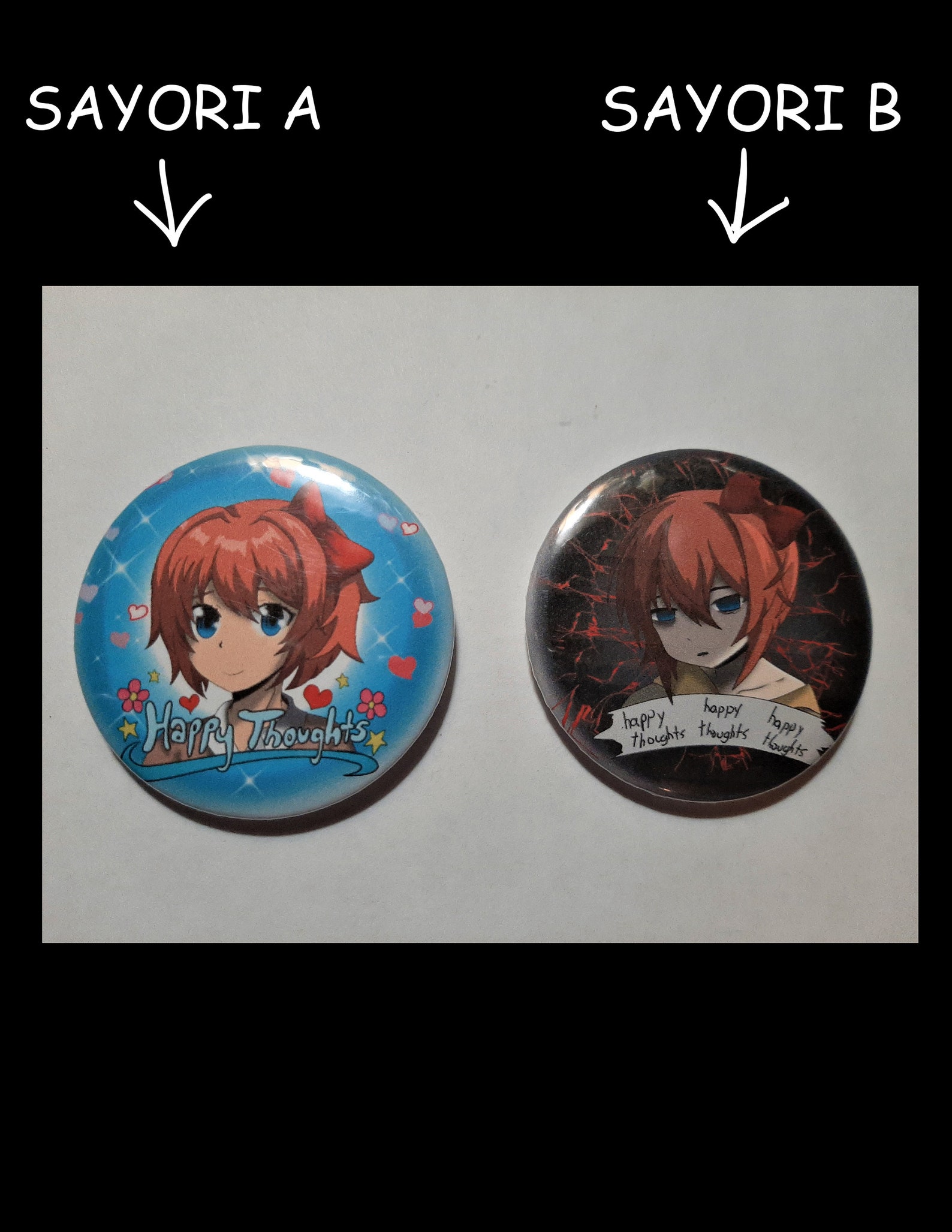 DDLC doki Doki Literature Club Buttons/pins - Etsy