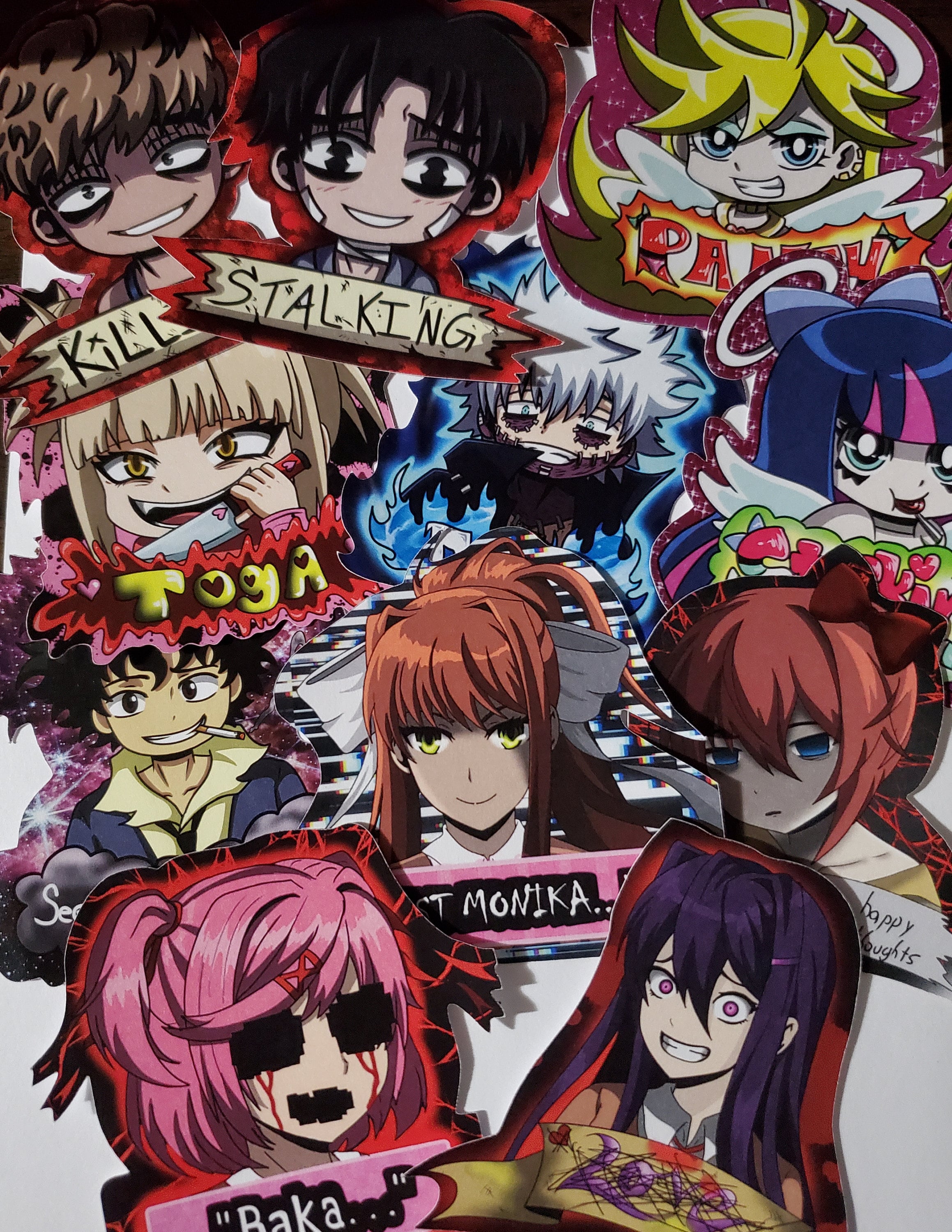 Killing Stalking Panty Stalking Stickers - Etsy