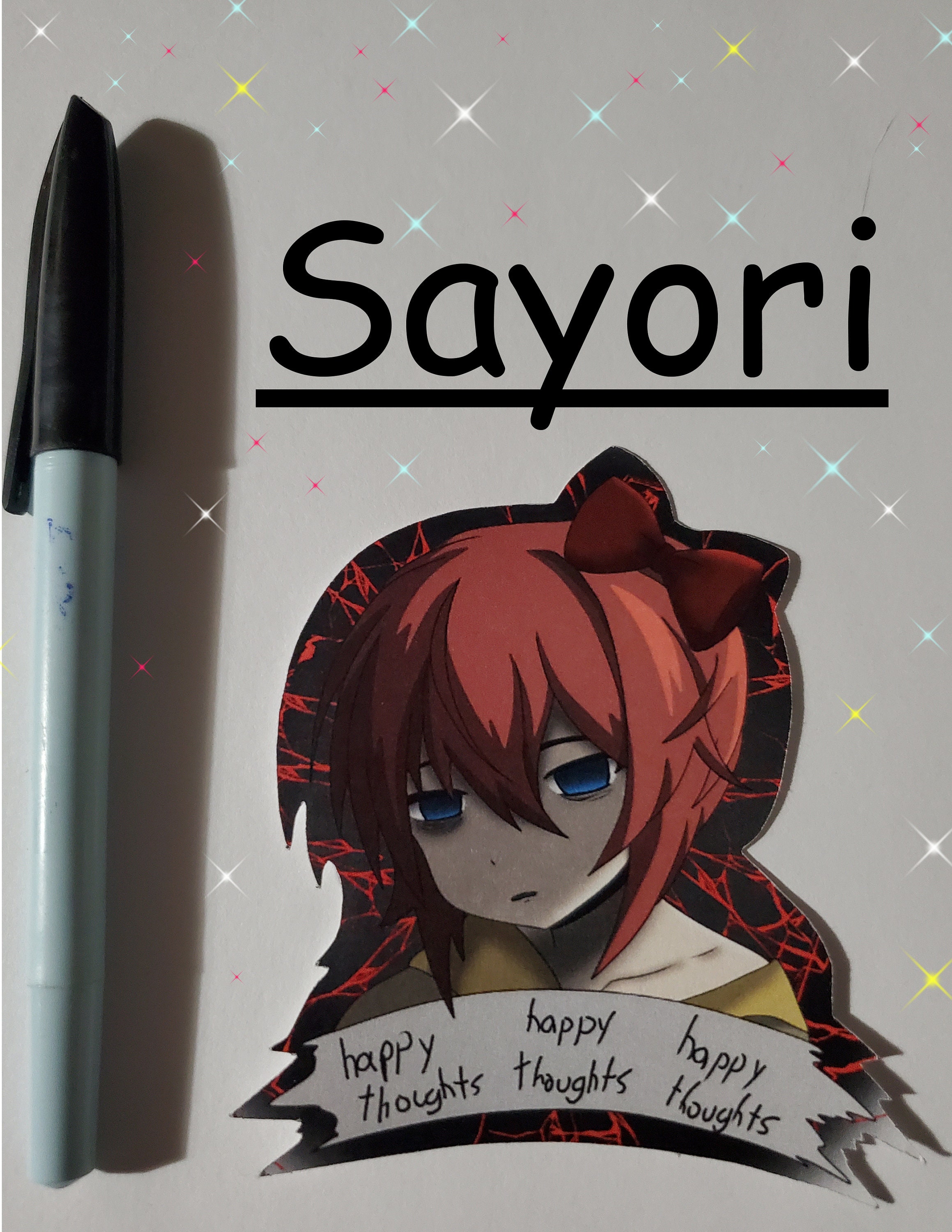 Doki Doki Literature Club Stickers/die Cut/matte - Etsy