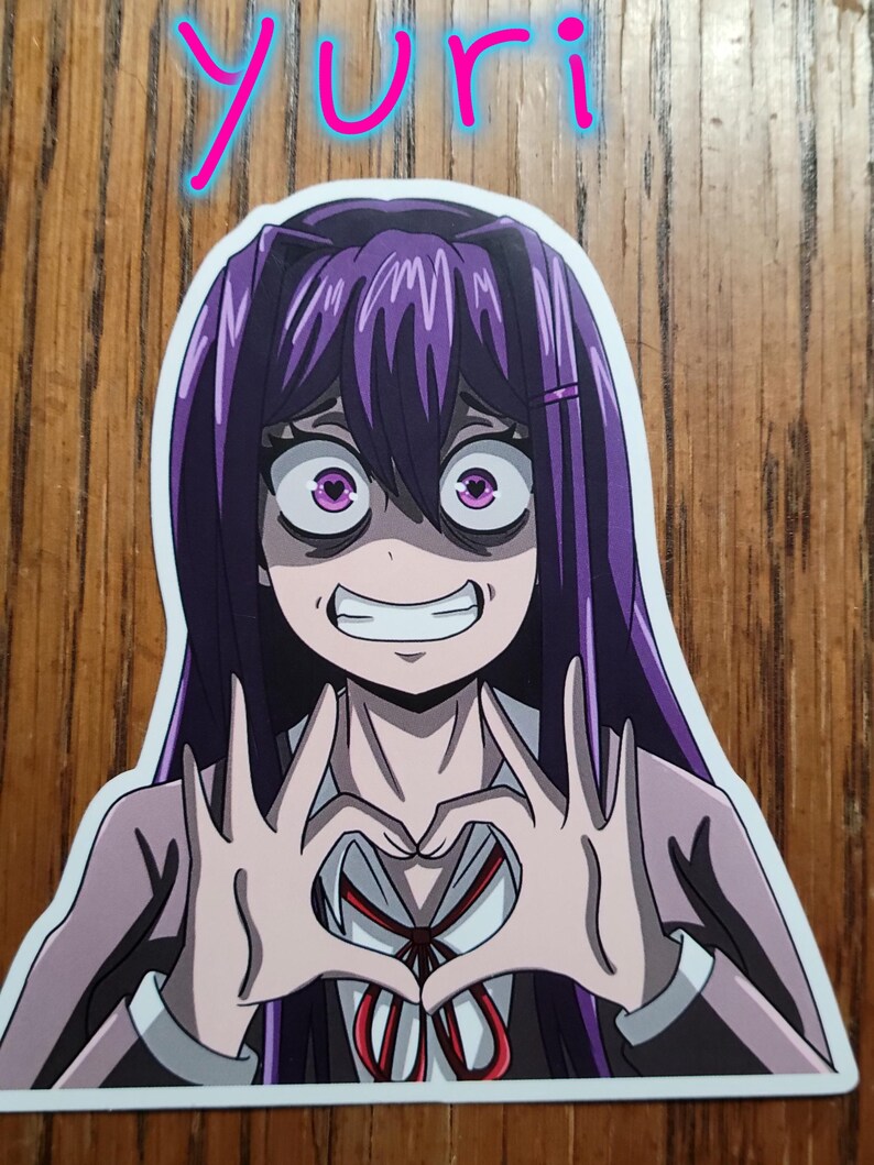 DDLC (doki Doki Literature Club) Stickers/die Cut/vinyl/weatherproof - Etsy