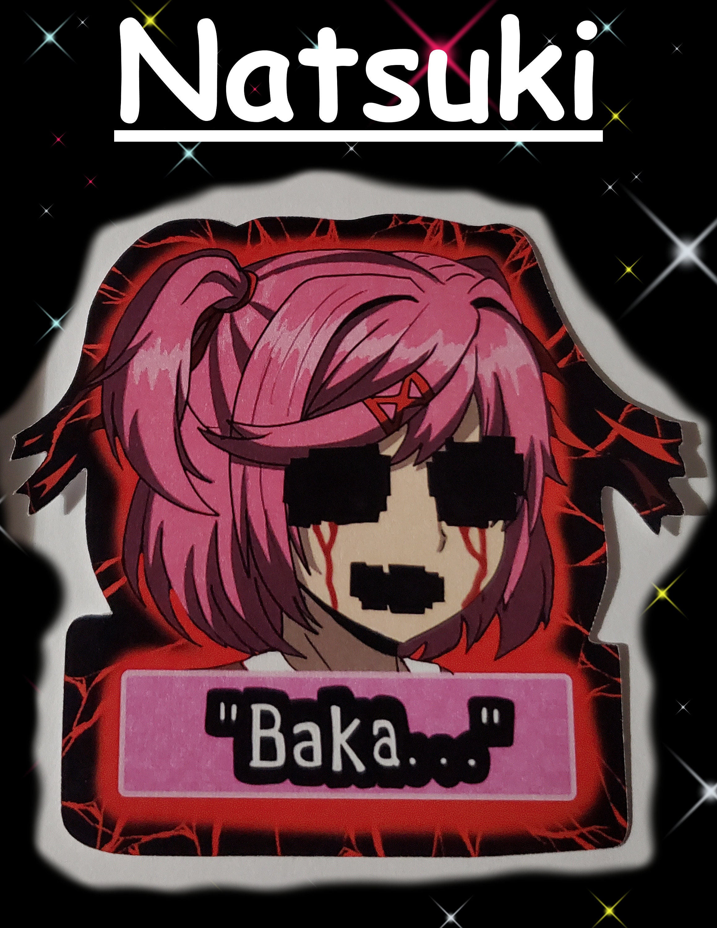 Doki Doki Literature Club Stickers/die Cut/matte - Etsy