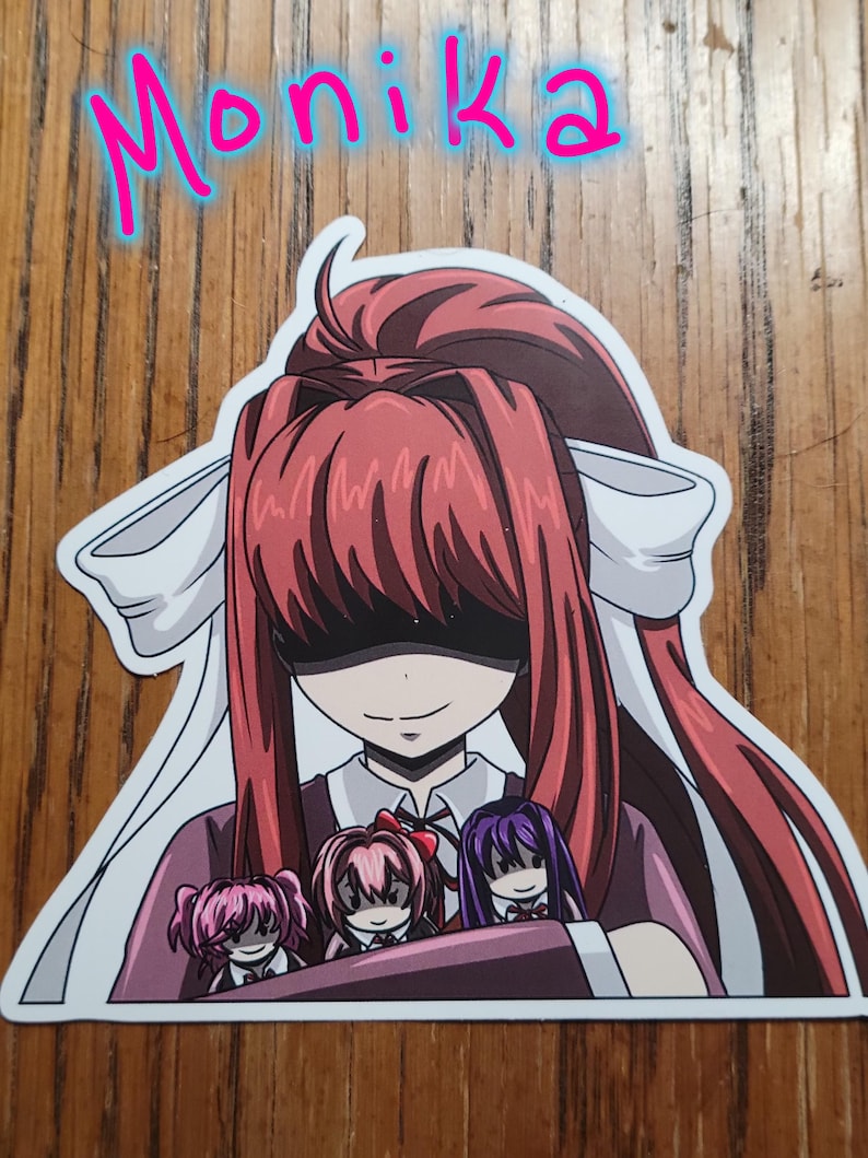 DDLC (doki Doki Literature Club) Stickers/die Cut/vinyl/weatherproof - Etsy