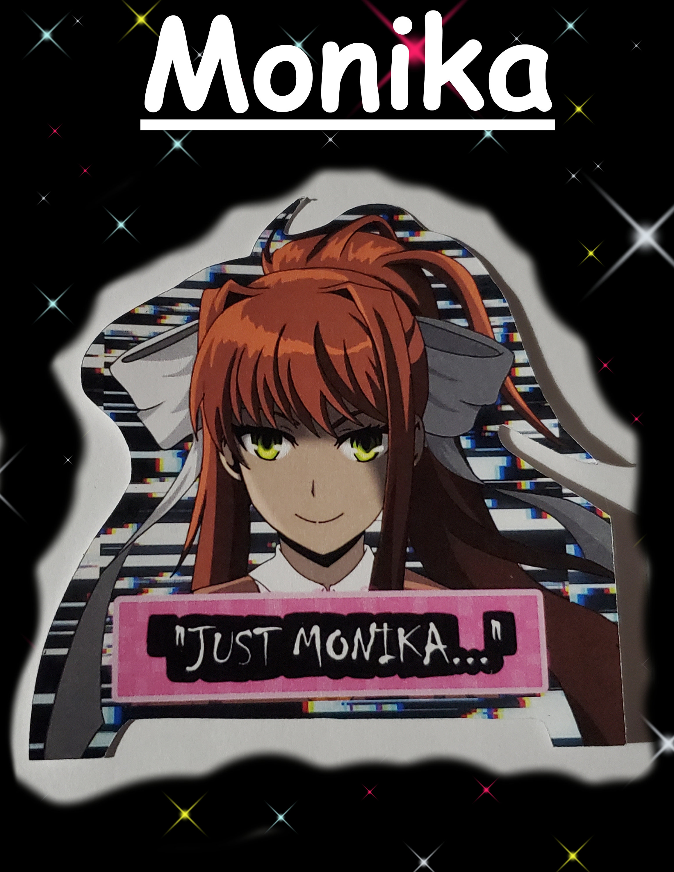 Doki Doki Literature Club Stickers/die Cut/matte - Etsy