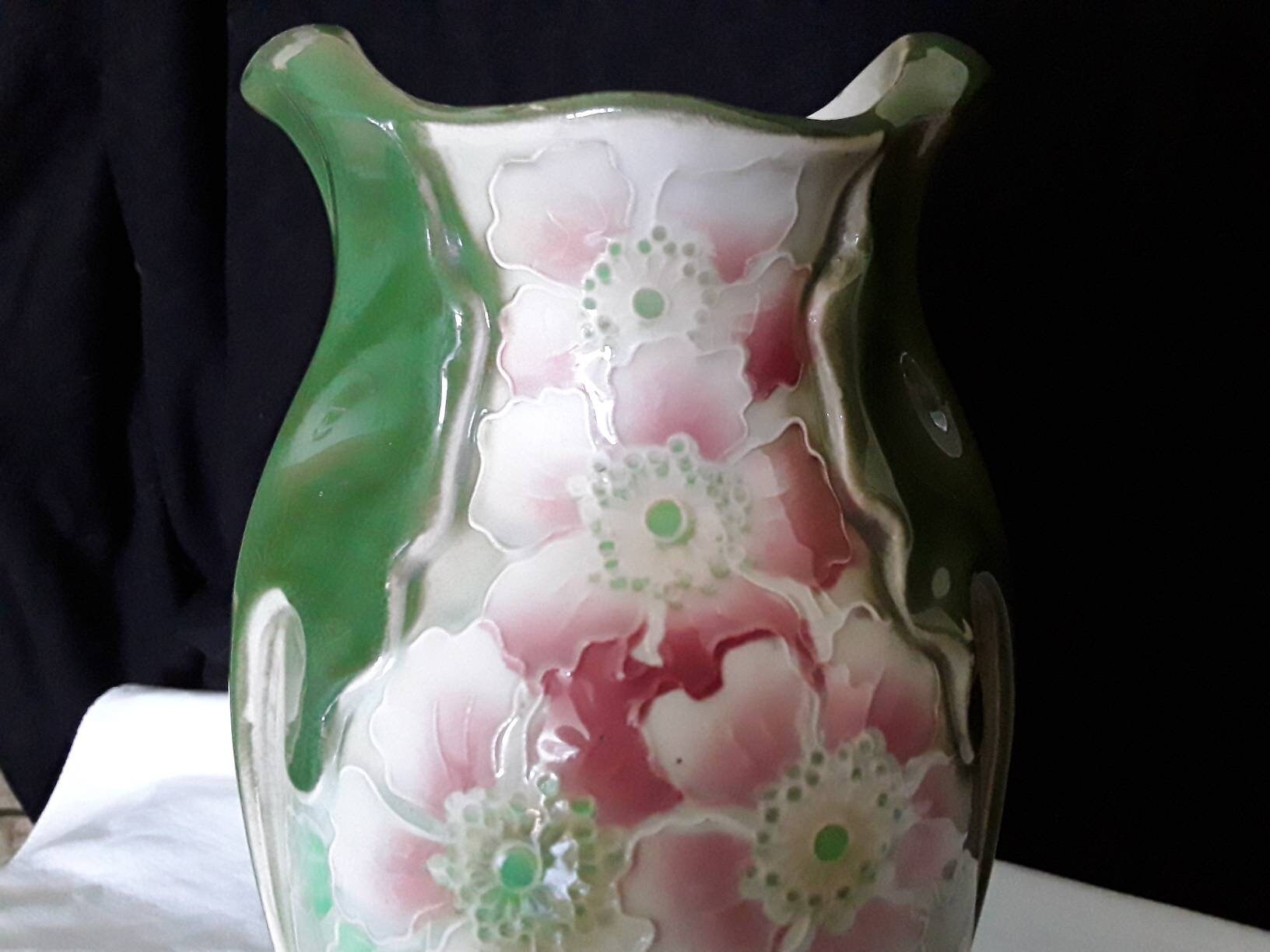Saint-clément Art Nouveau Slip Planter and Vases - Etsy