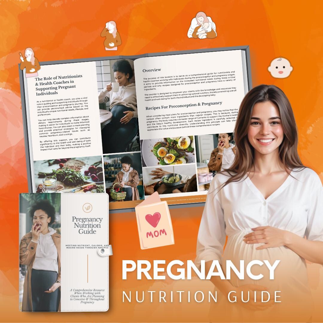 Pregnancy Nutrition Guide: Gestation-maternity-gravidity-family Way ...