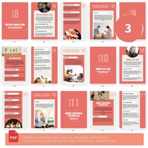 Mindful Parent Pdf-canva Template - Etsy